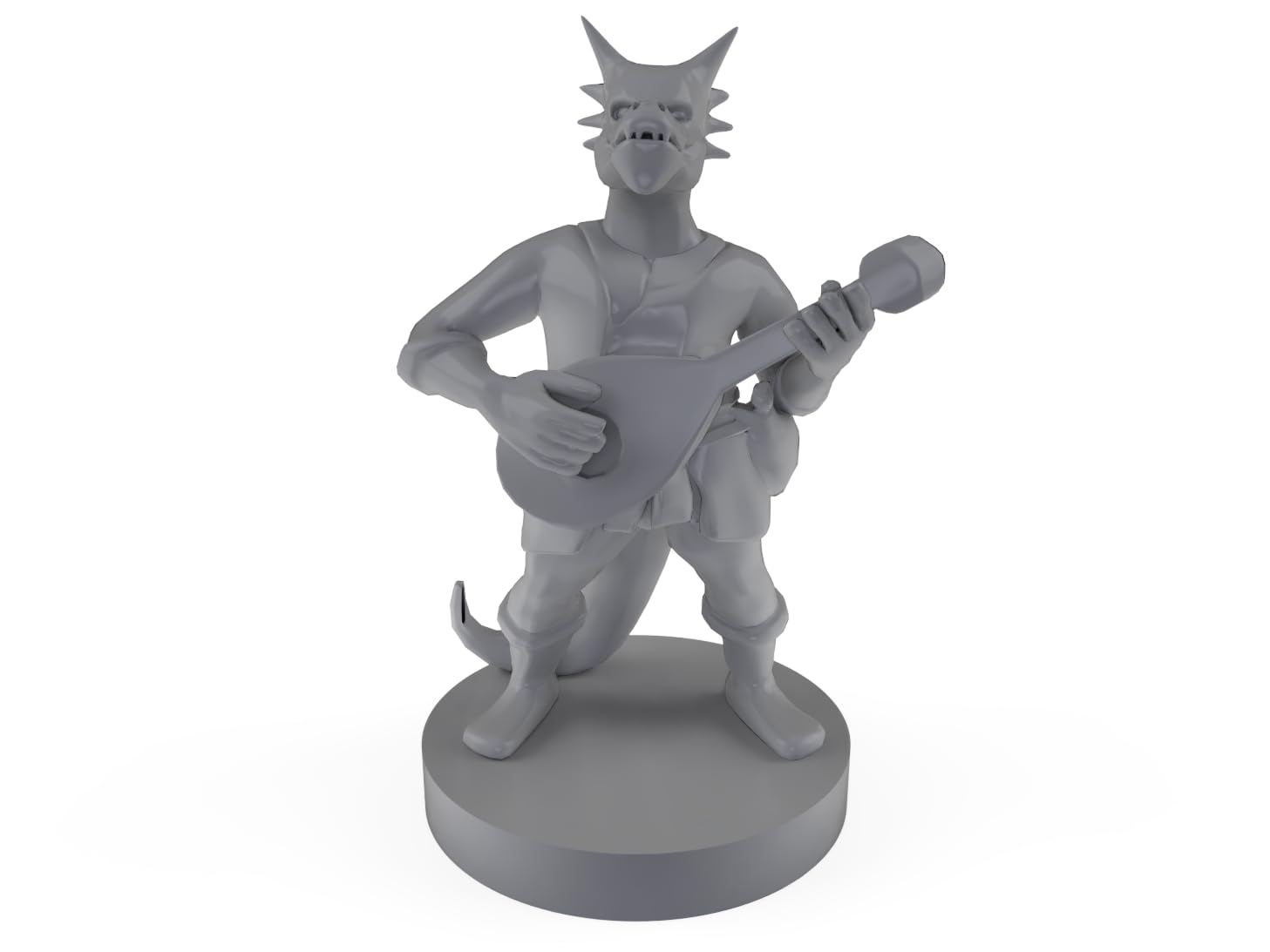 Kobold Bard Tabletop DND Gaming Miniature – Toytooth