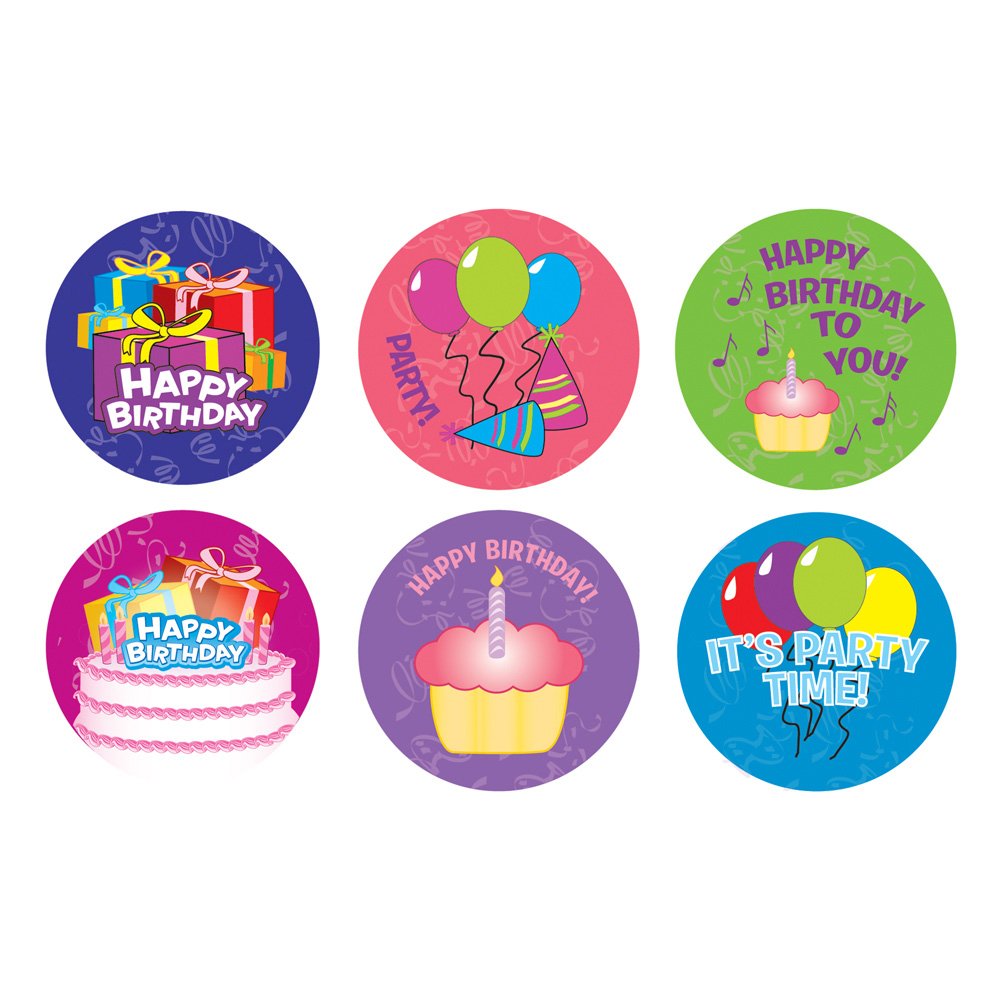 Rhode Island Novelty Happy Birthday Roll Sticker – Toytooth