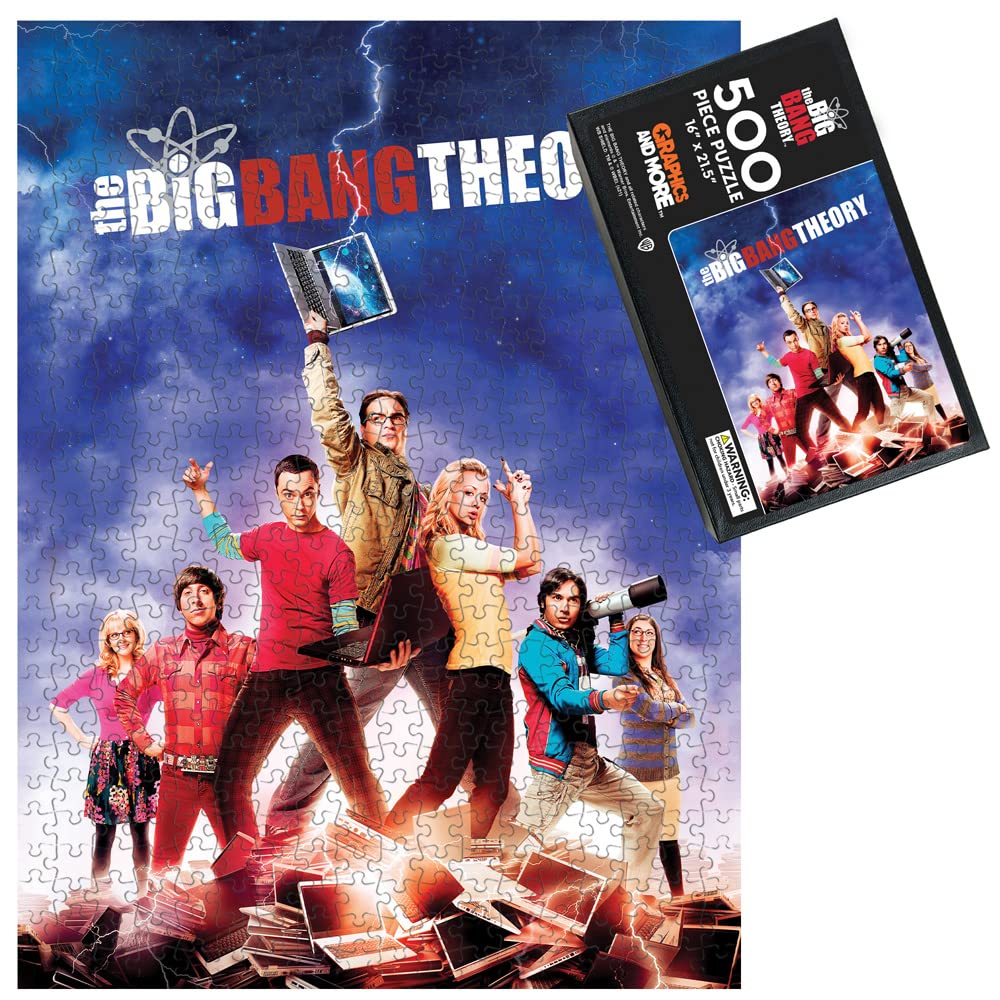 The Big Bang Theory Poster 500 Piece Jigsaw Puzzle For Adults, 16' L X ...