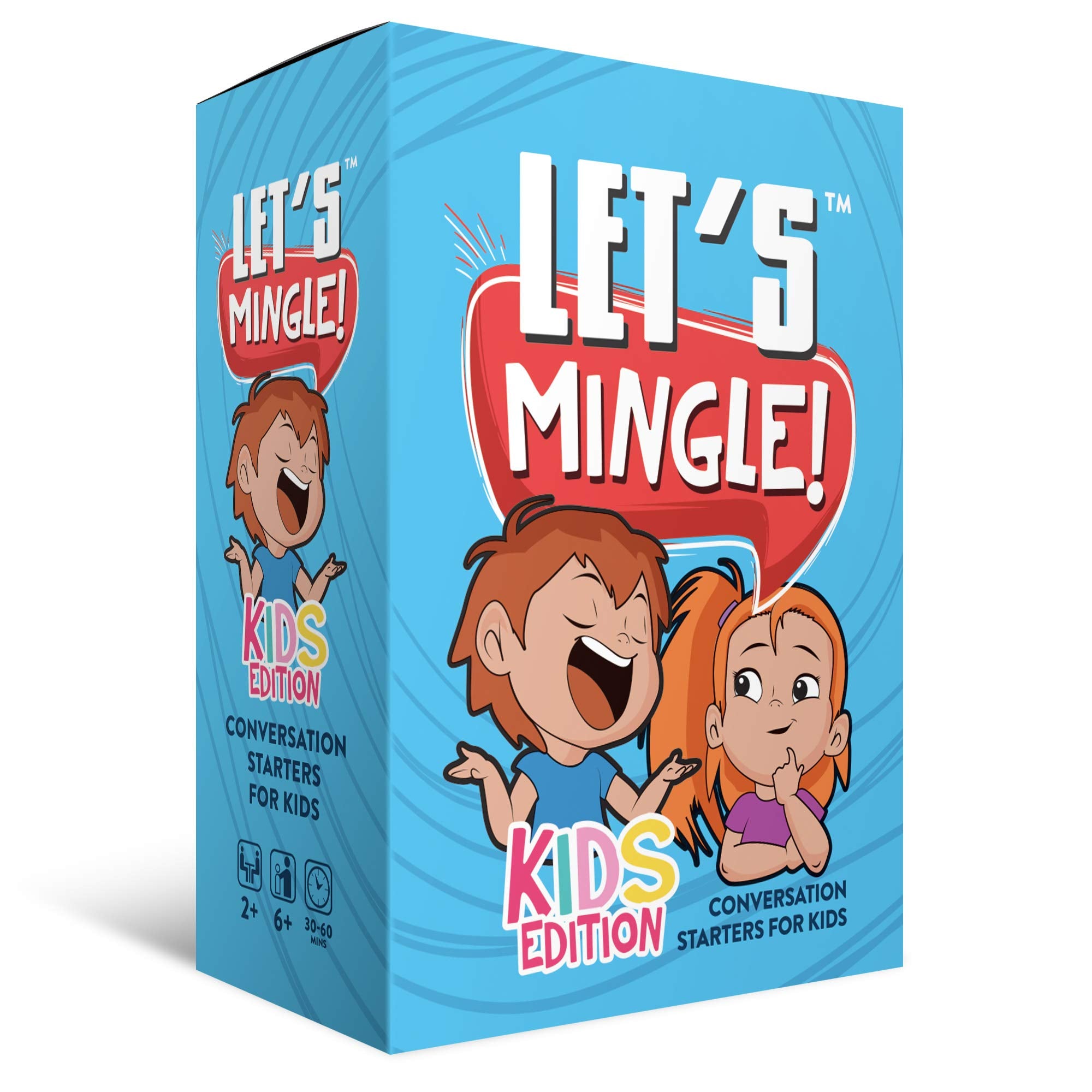 Conversation Cards | Lets Mingle Kids Card Game | Cognitive Behavioral ...