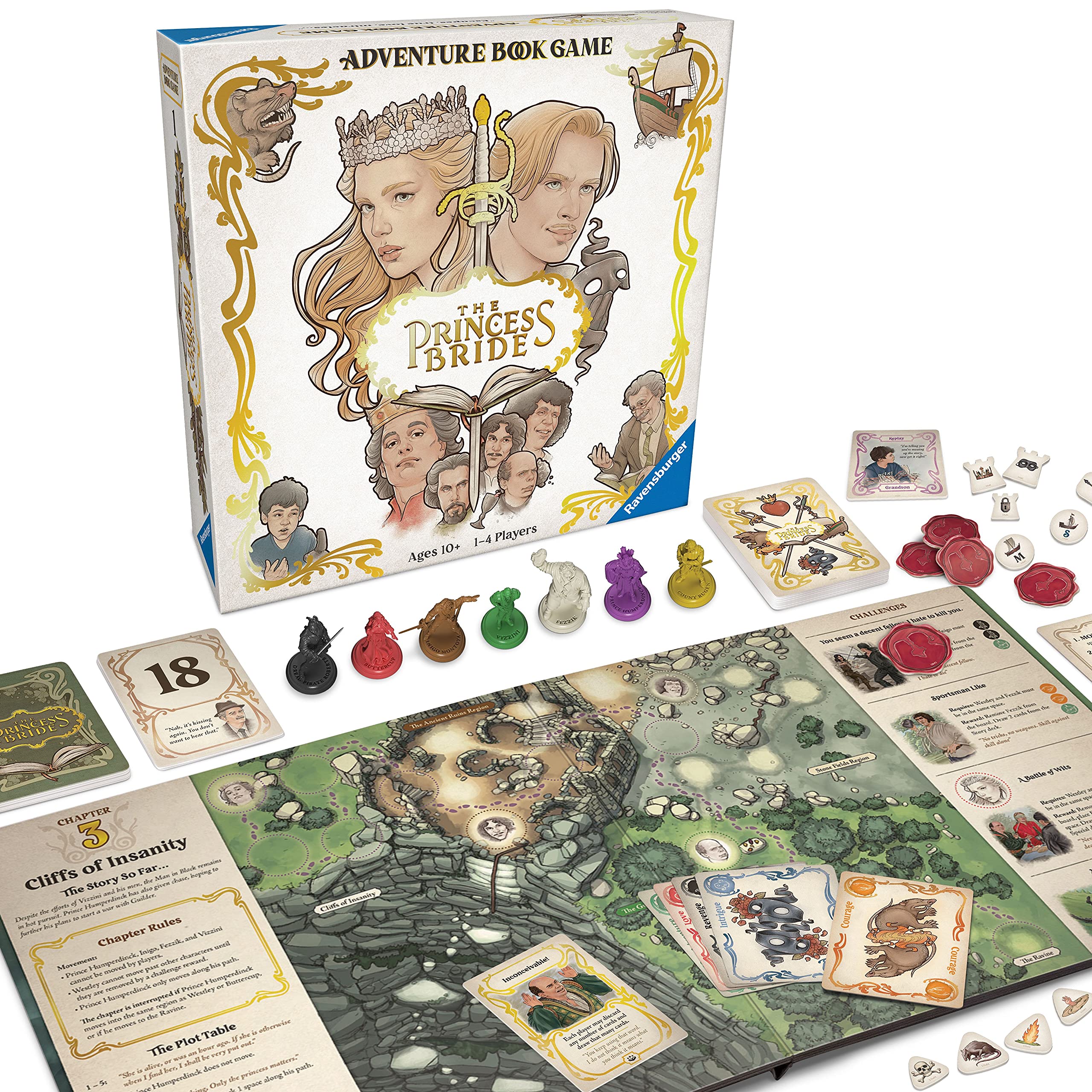 Ravensburger Princess Bride Adventure Book Game | Interactive And ...