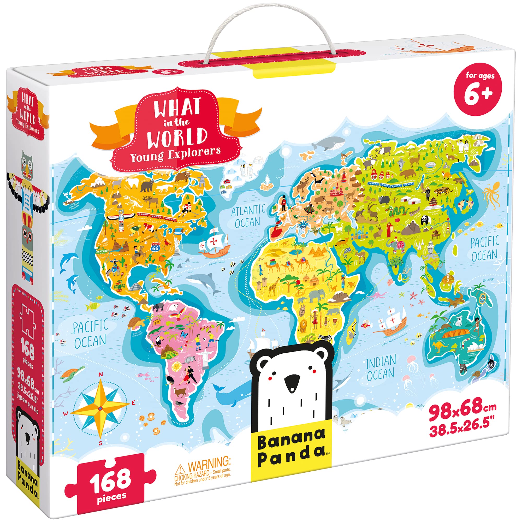 Banana Panda - What In The World Young Explorers - Jigsaw Puzzle And L ...