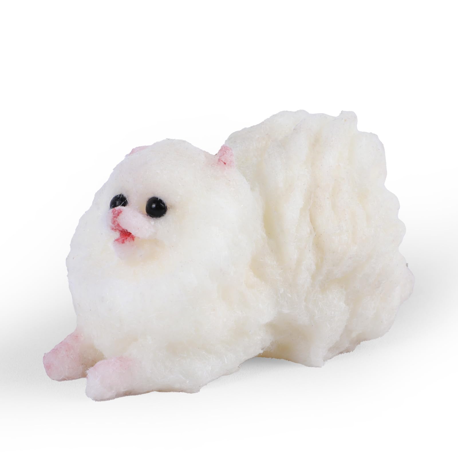 Mini Dog Taba Squishy Kit - Cute Pomeranian Squeeze Toy for Kids (Whit ...