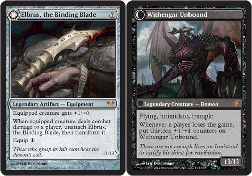 Magic: the Gathering - Elbrus The Binding cutting edge // Withengar Un ...