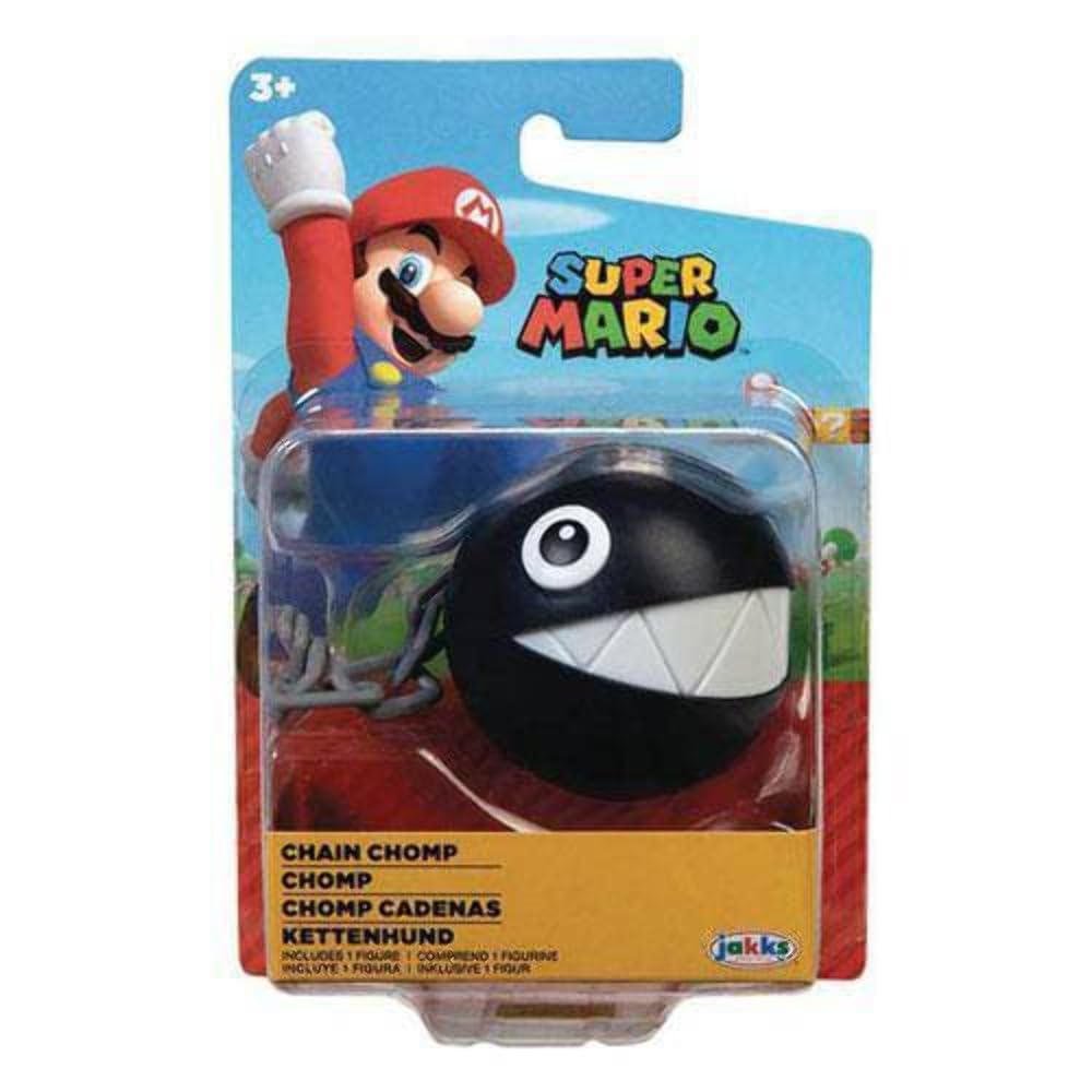 Super Mario Action Figure 2.5 Inch Chain Chomp Collectible Toy – Toytooth