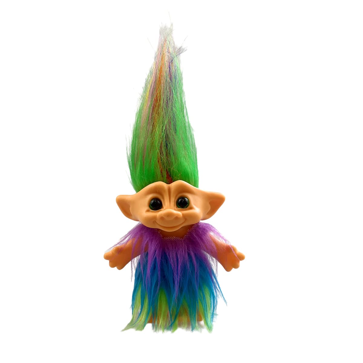 Yintlilocn Vintage Troll Dolls - Colorful PVC 7.5" Tall with Hair, Mod ...