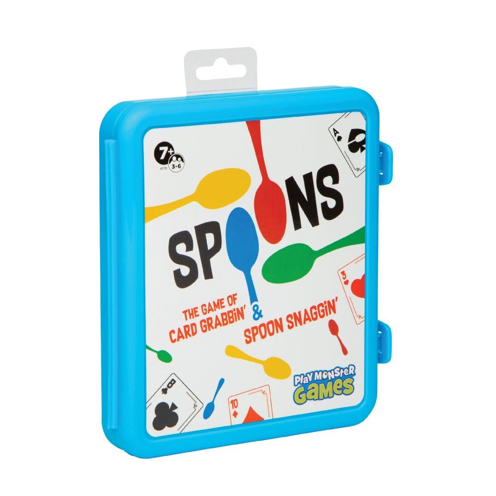 Spoons in a Case, Card Games for Kids - Spoons Game, Fun Family Games ...