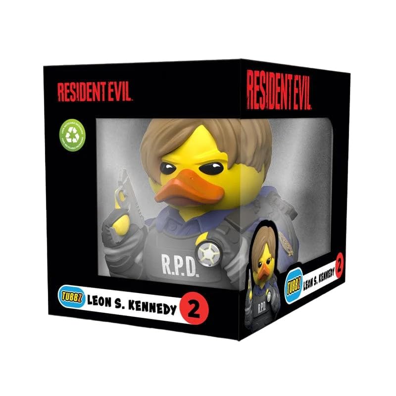 TUBBZ Leon S. Kennedy Collectible Vinyl Duck Figure - Boxed Edition ...