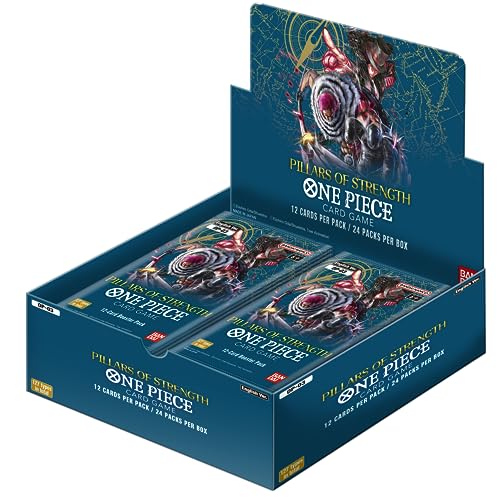 One Piece Tcg: Pillars Of Strength Booster Box [Op-03] (24 Packs) (Bcl ...