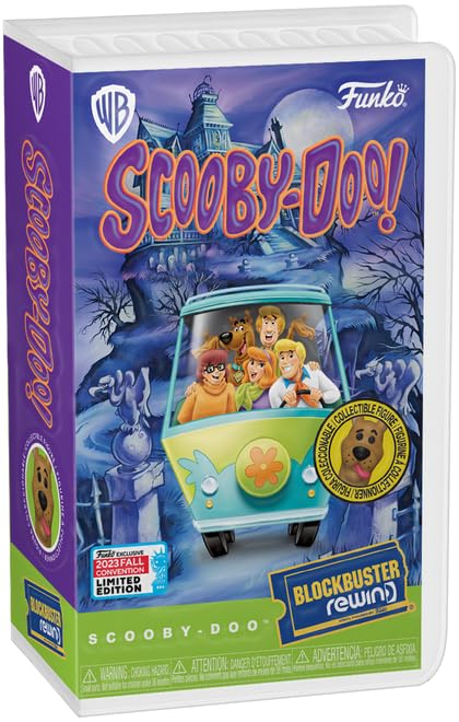 Funko Blockbuster X Rewind: Scooby-Doo Sealed Casette With 1 In 6 Chan ...