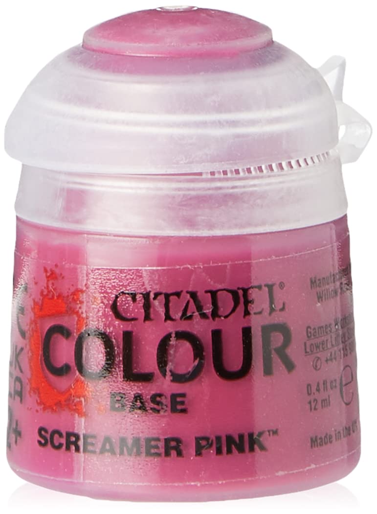 Games Workshop - Citadel Colour Base: Screamer Pink (12Ml) Paint – Toytooth