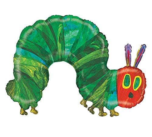 The Very Hungry Caterpillar Eric Carle Jumbo 36' Foil Party Balloon ...