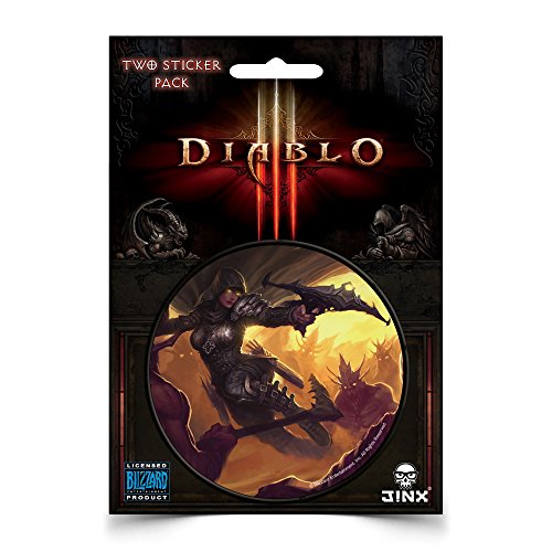 JINX Diablo III Demon Hunter Class Sticker, Multi-Colored, 3 – Toytooth