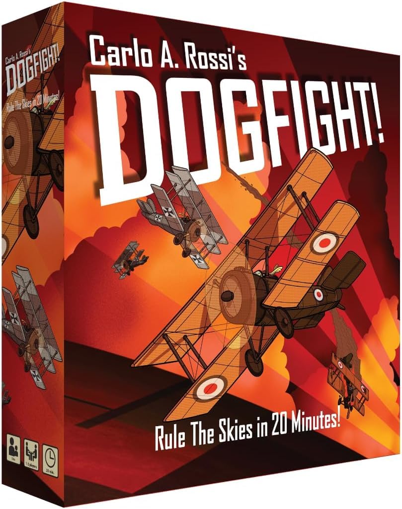 Plastic Soldier Dogfight Board Game - Orange Cardboard, Model PSC DOG0 ...