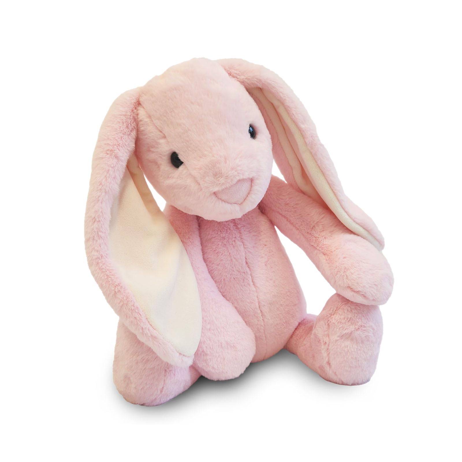Worlds Softest Plush BriBri Bunny, Rose, Lushee, Large, 16 Stuffed ...