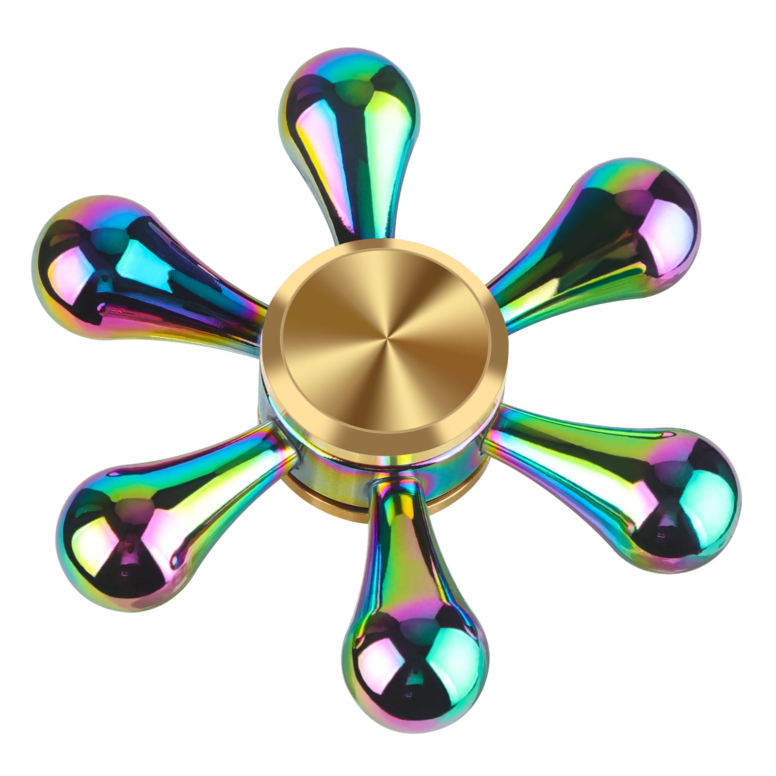 ATESSON Fidget Spinner Toy - Ultra Durable Stainless Steel, High Speed ...