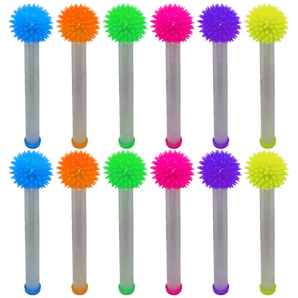 ArtCreativity Light Up Galactic Wands, Set of 12, LED Wands for Kids a ...