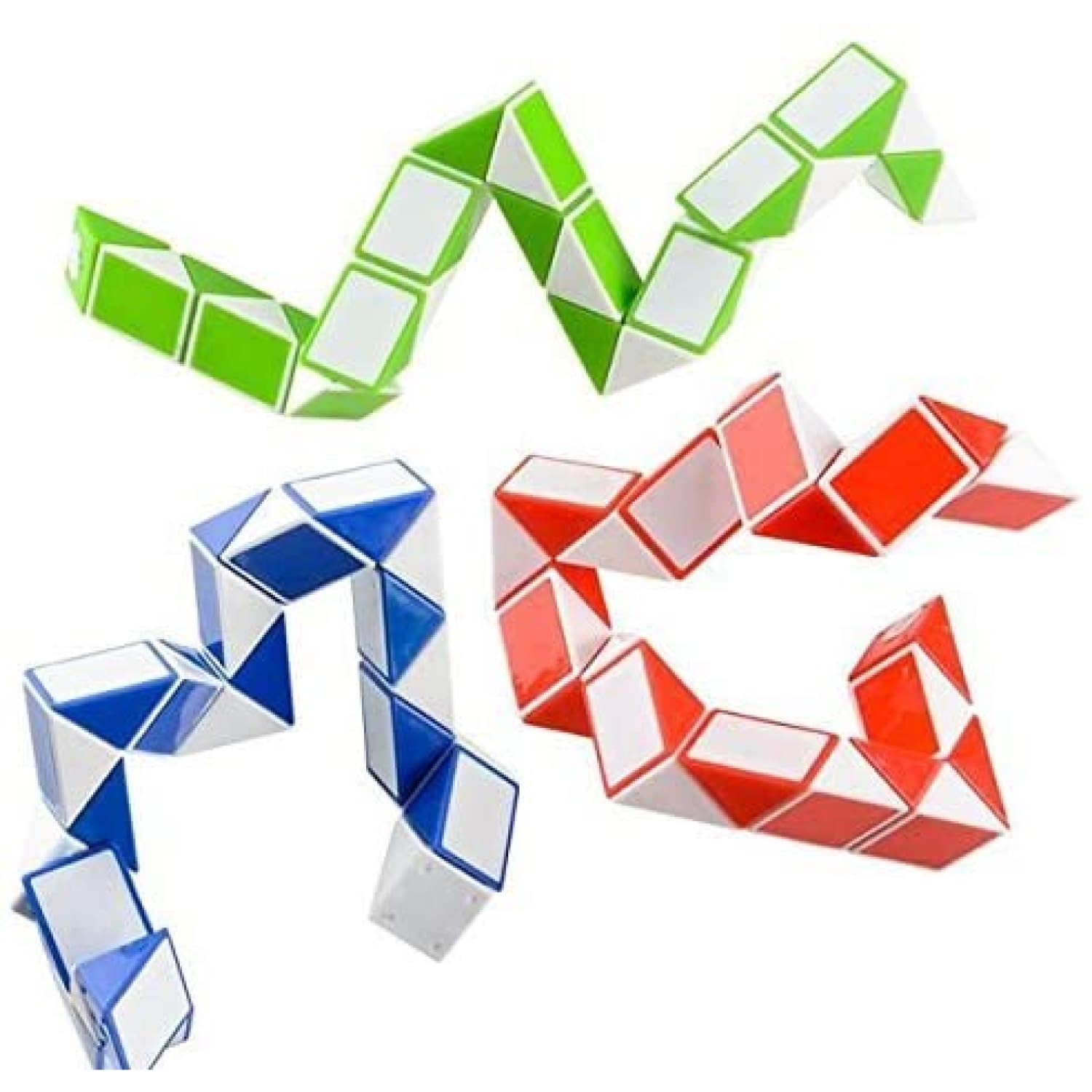 Neliblu Sensory Fidget Snake Cube Twist Puzzles Toys For Kids ...
