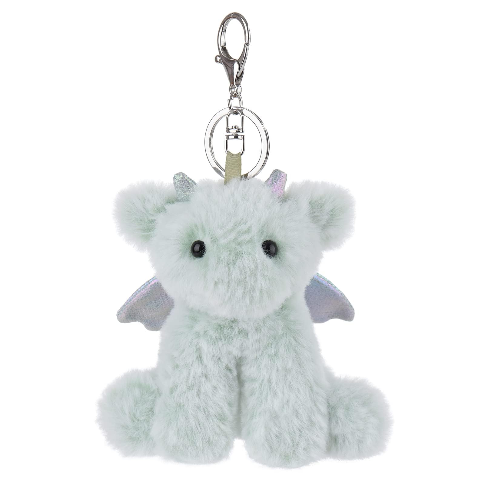 Apricot Lamb Dragon Cute Keychain, Soft Stuffed Plush Keychain Toys Fo ...