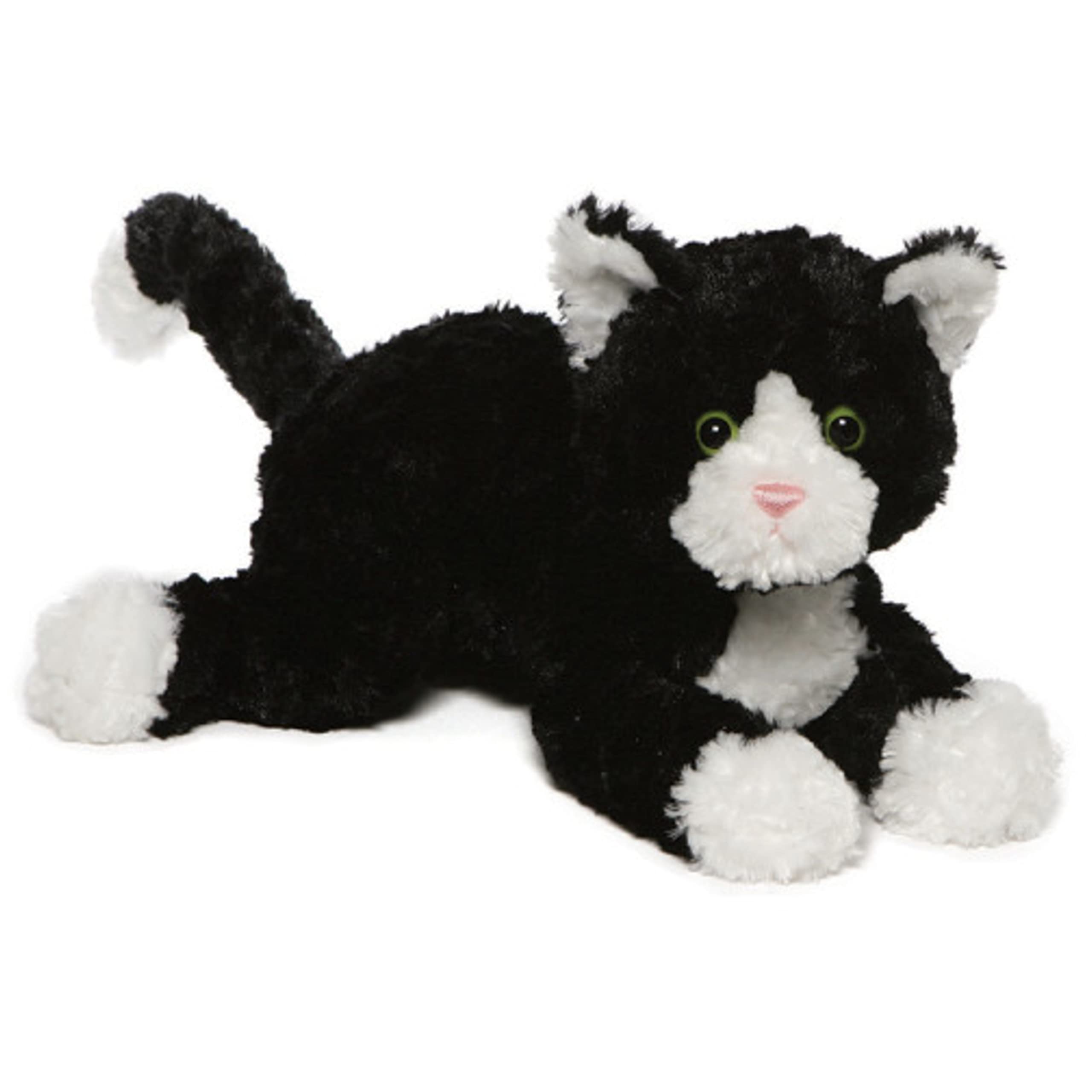 GUND Sebastian Tuxedo Kitten Plush Toy, 14" Black/White Cat Stuffed An ...