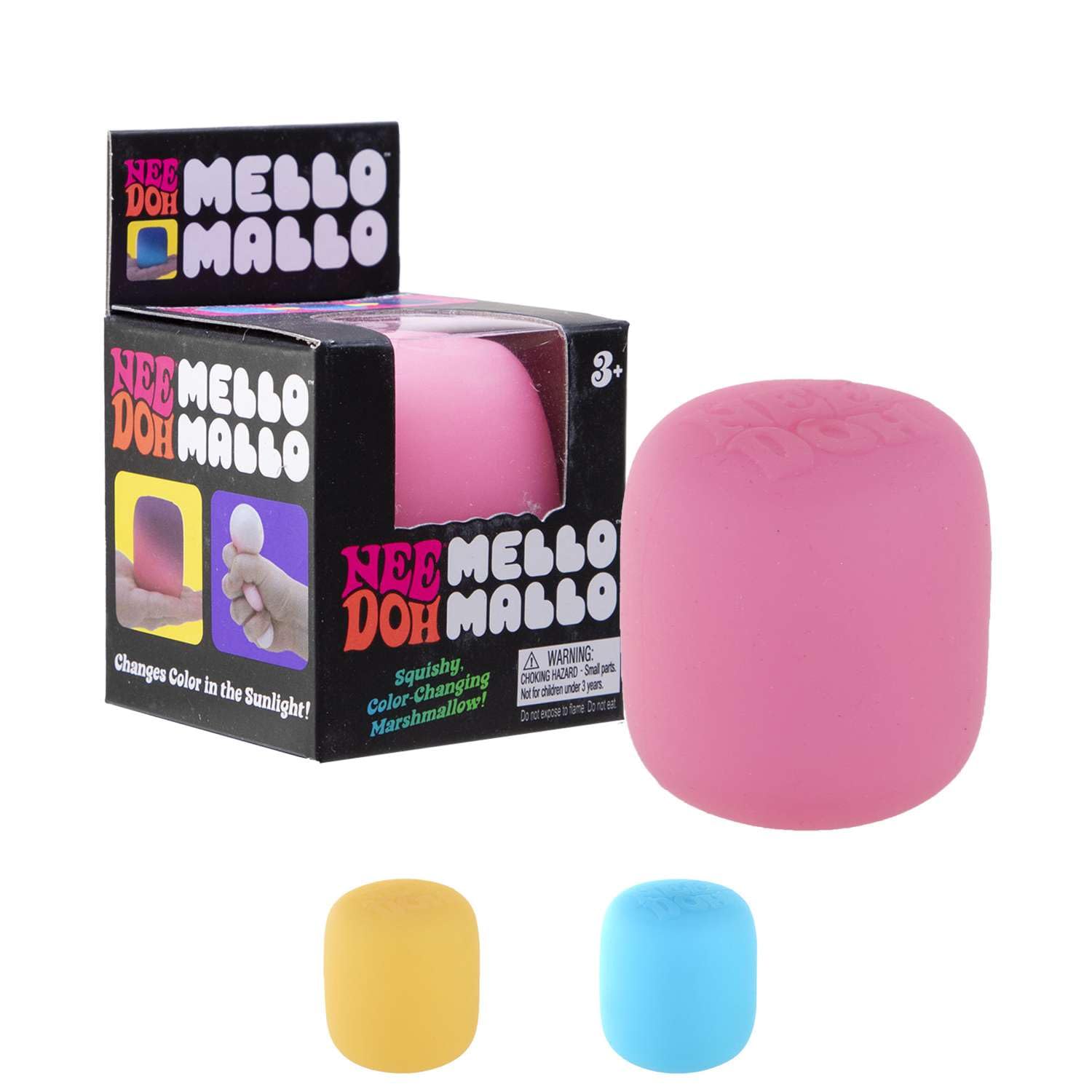 Needoh Schylling NeeDoh Mello Mallo Sensory Toy - Color-Changing, 2.25 ...