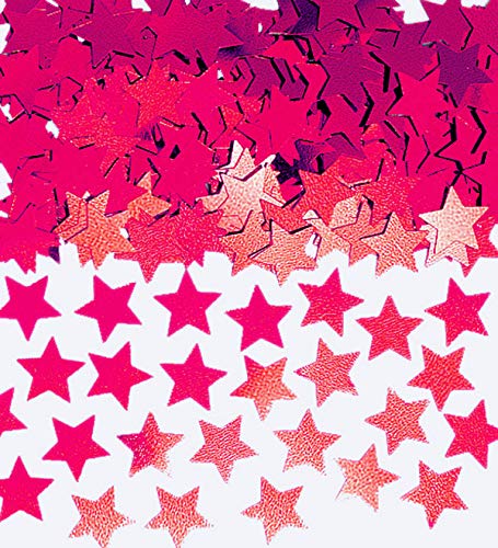 Amscan 369146.07 Red Mini Stars Confetti | .25 oz. | 1 pack | Party ...