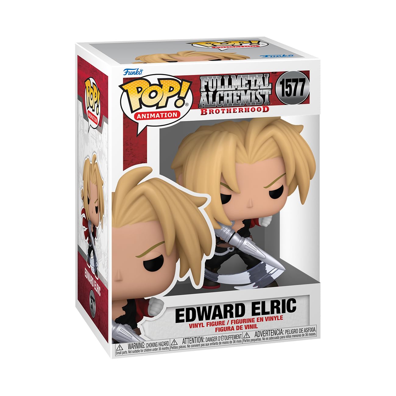 Funko Pop! Animation: Fullmetal Alchemist: Brotherhood - Edward Elric ...