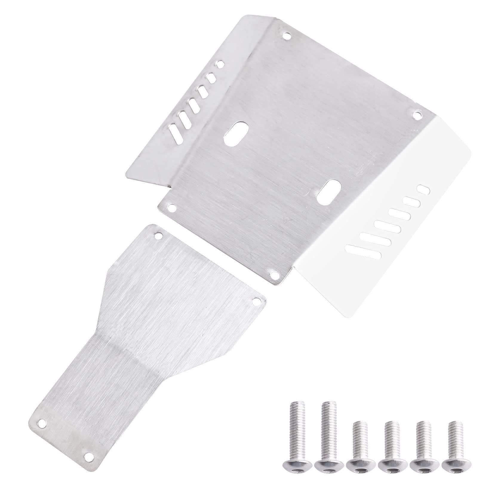 AllinRC Stainless Steel Chassis Guard & Skid Plate Guard Armors Frame ...