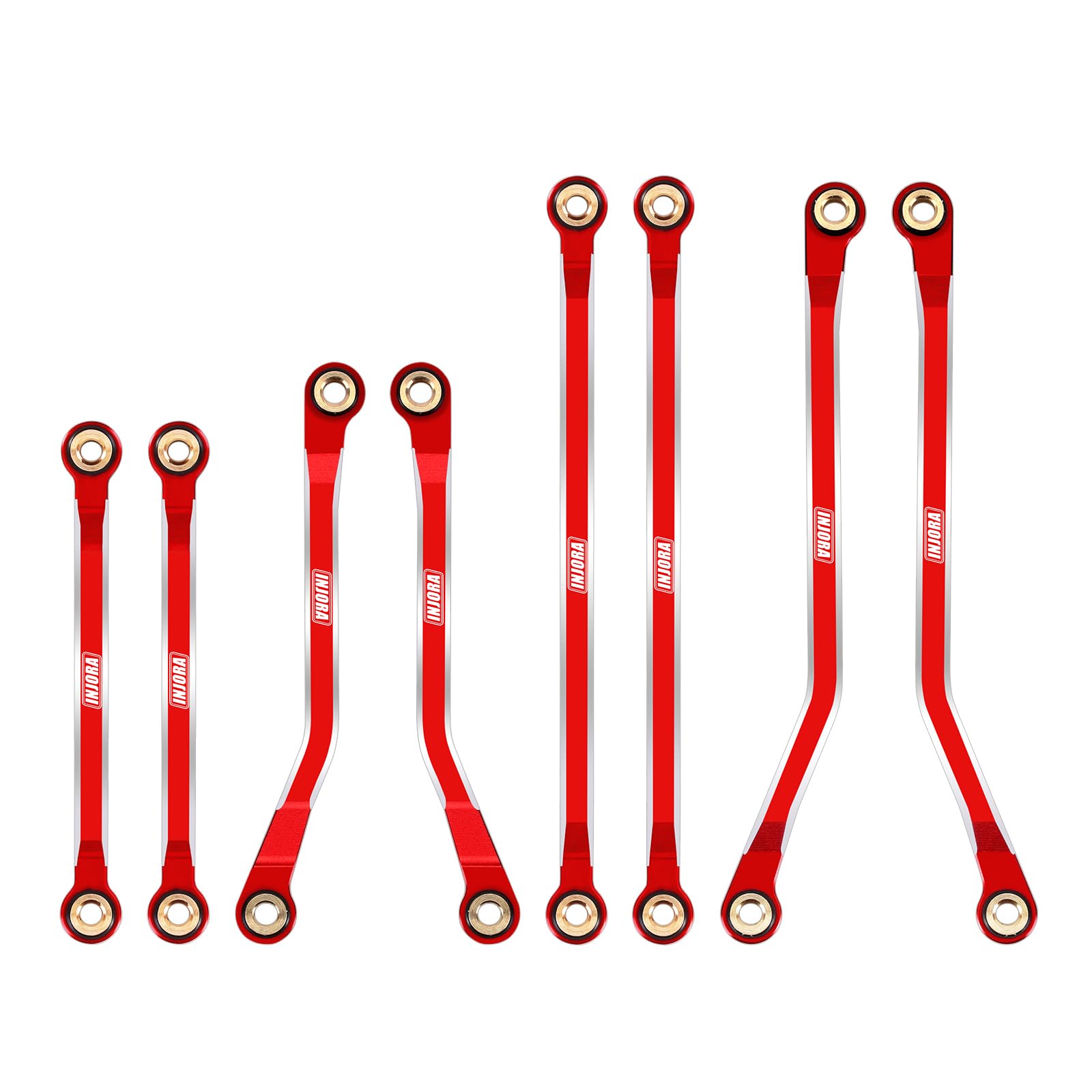 INJORA High Clearance Links Set - CNC Aluminium Chassis Link for TRX4M ...