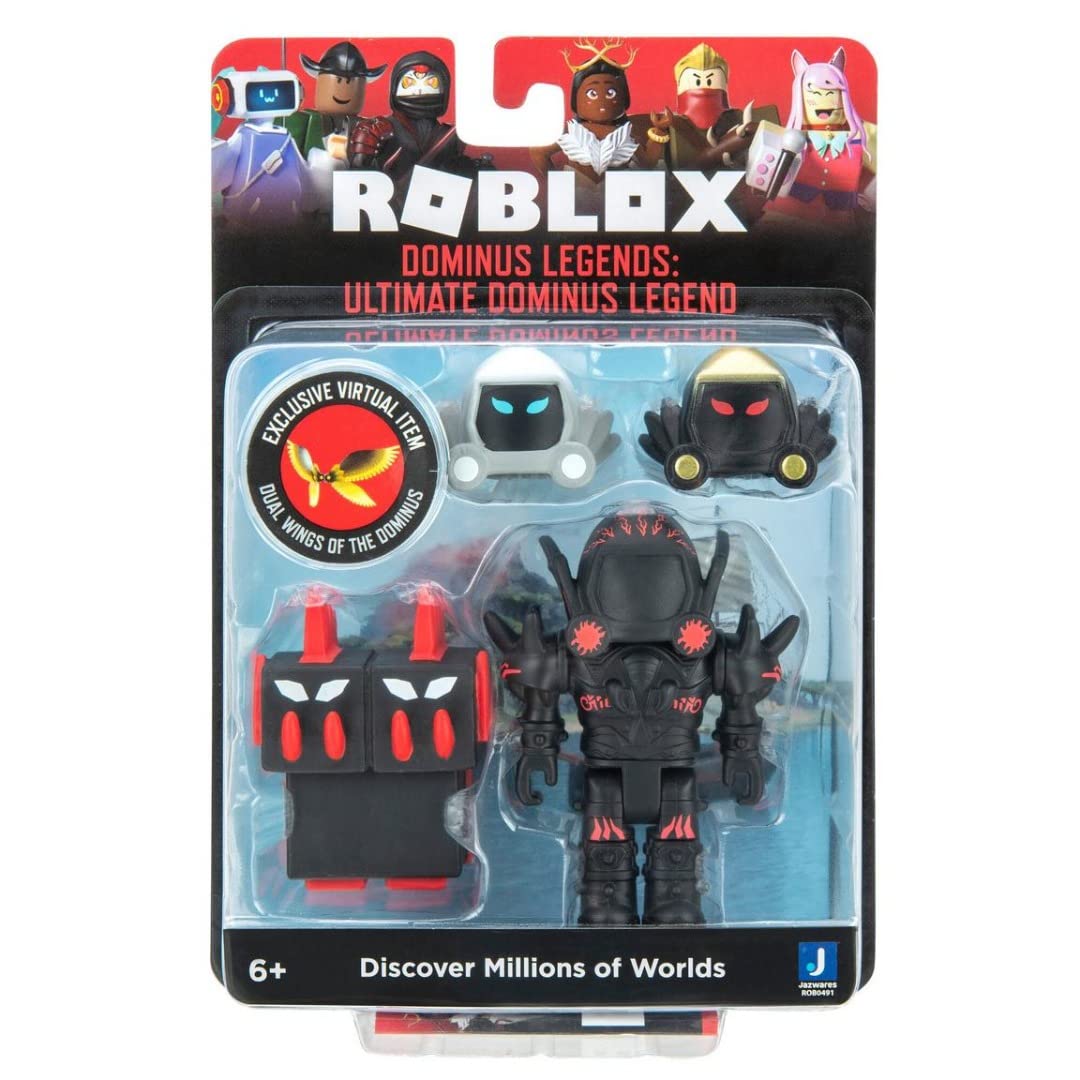 MAKI Roblox Dominus Legends Ultimate Legend Figure - Black Plastic Mod ...