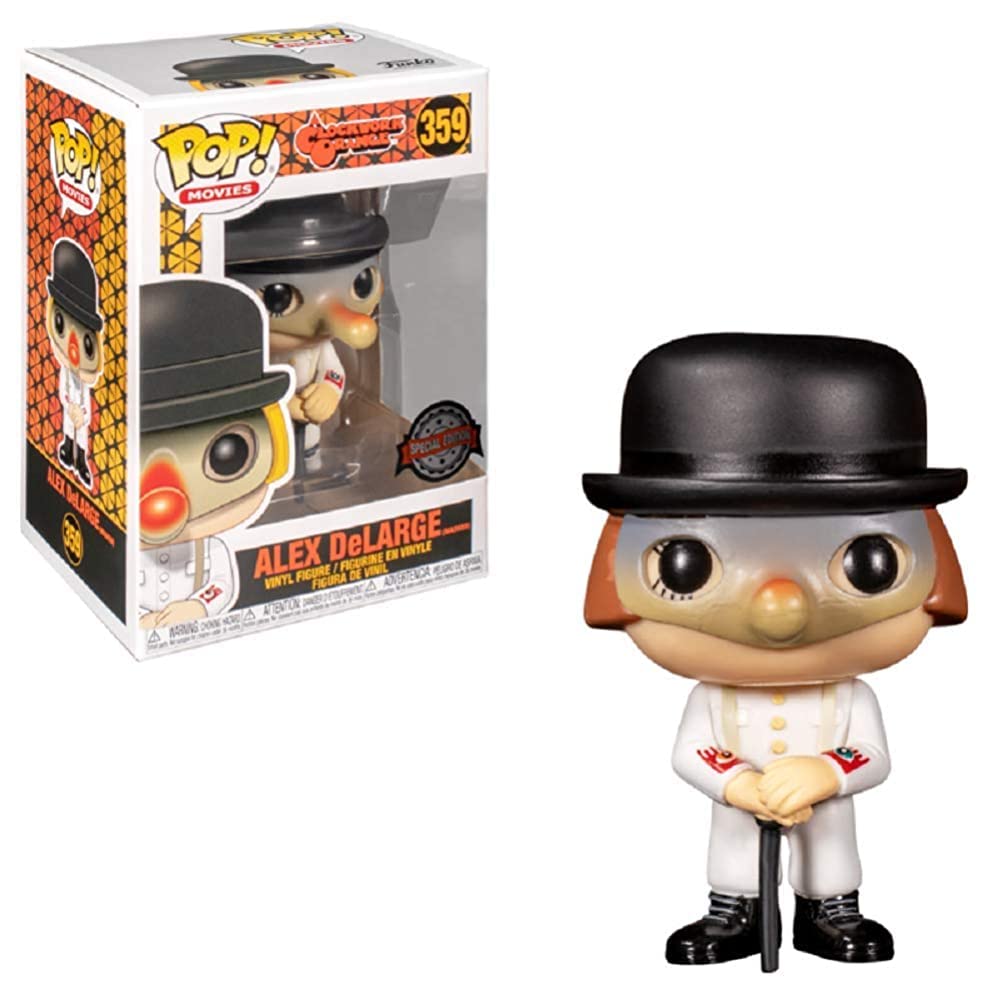 Funko Pop Clockwork Orange: Masked Alex Delarge Collectible Figure ...