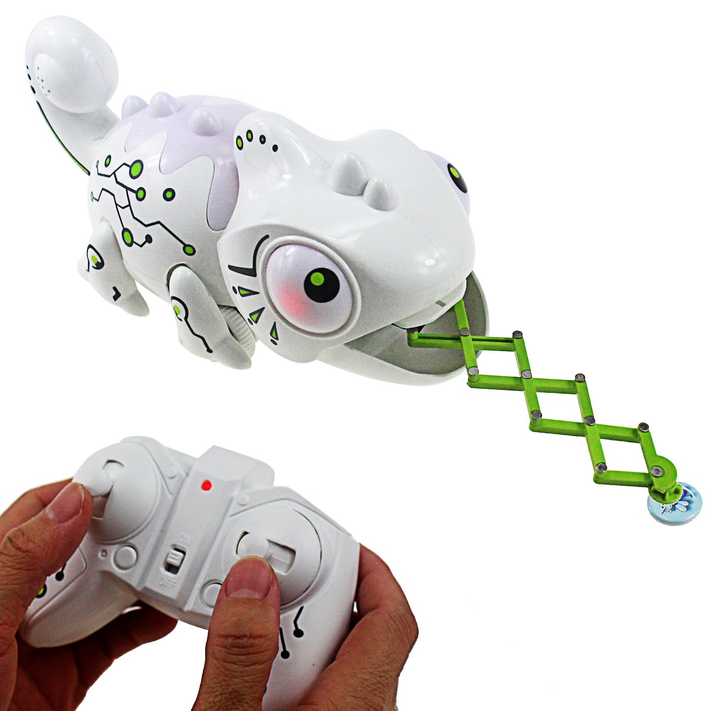 Tipmant RC Chameleon Remote Control Animal Toy Electric Lizard ...