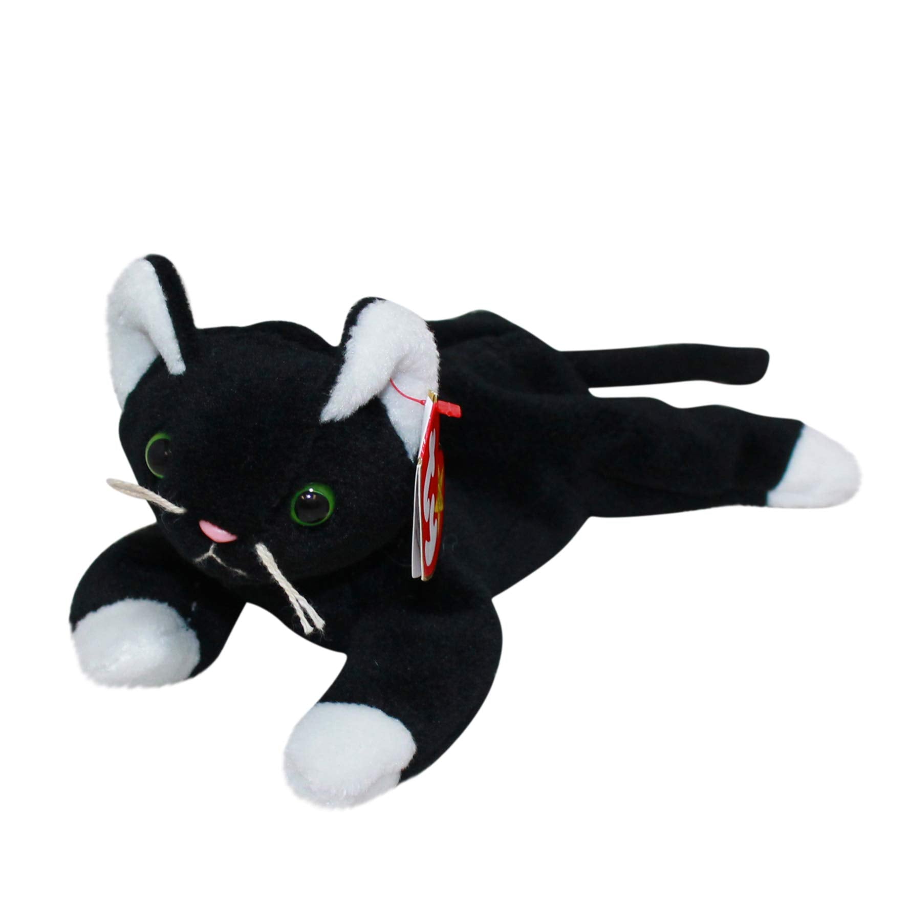 Ty Beanie Babies Zip The Black Cat With White Paws – Toytooth