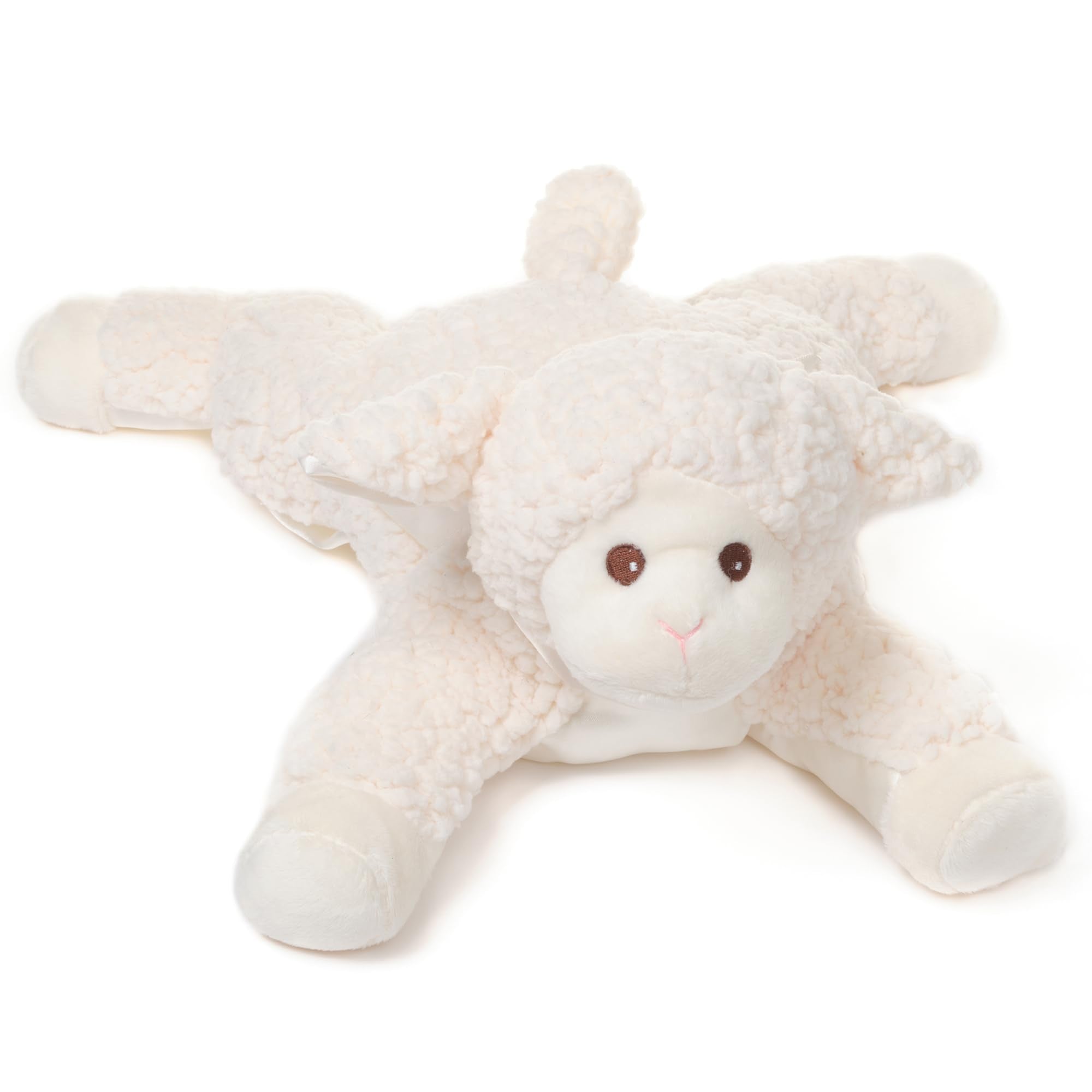 Bearington Baa Stuffed Animal Lamb, 12" Creamy White Plush, Model 8428 ...
