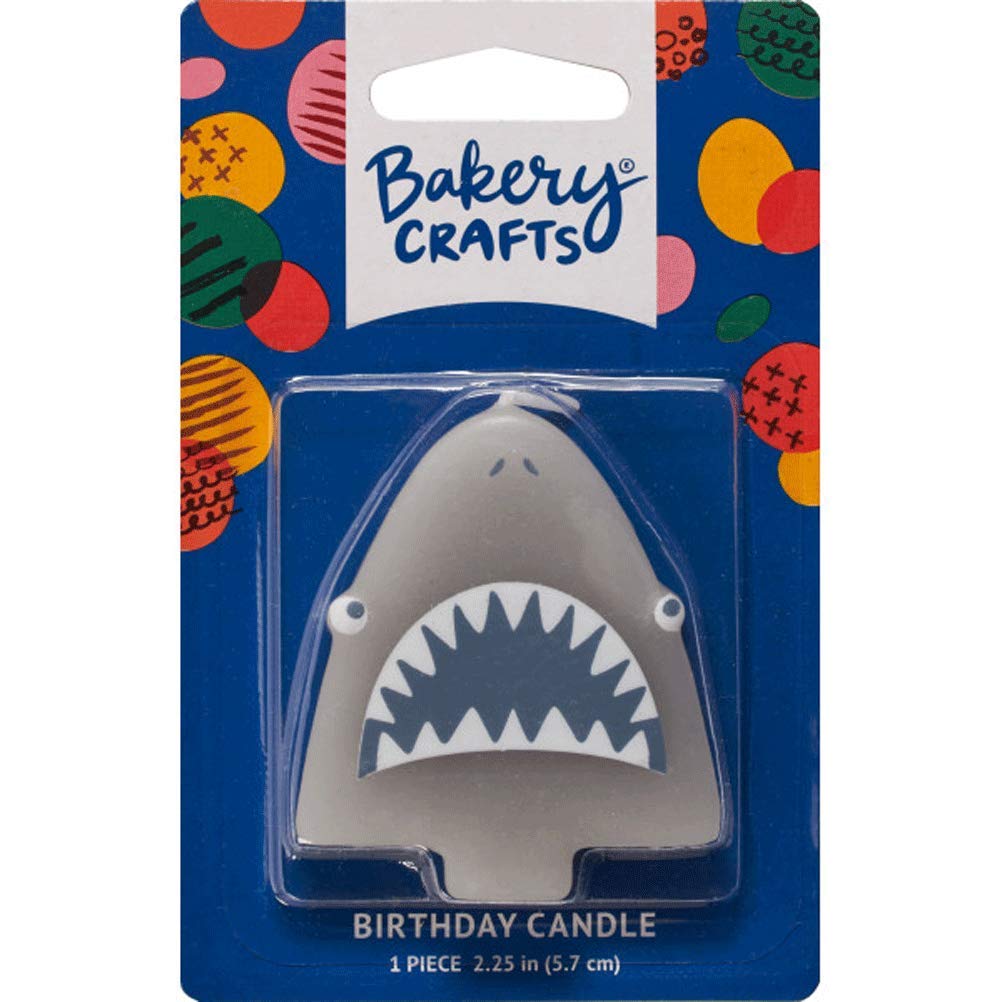 DecoPac Shark Shaped Birthday Cake Candle – Toytooth