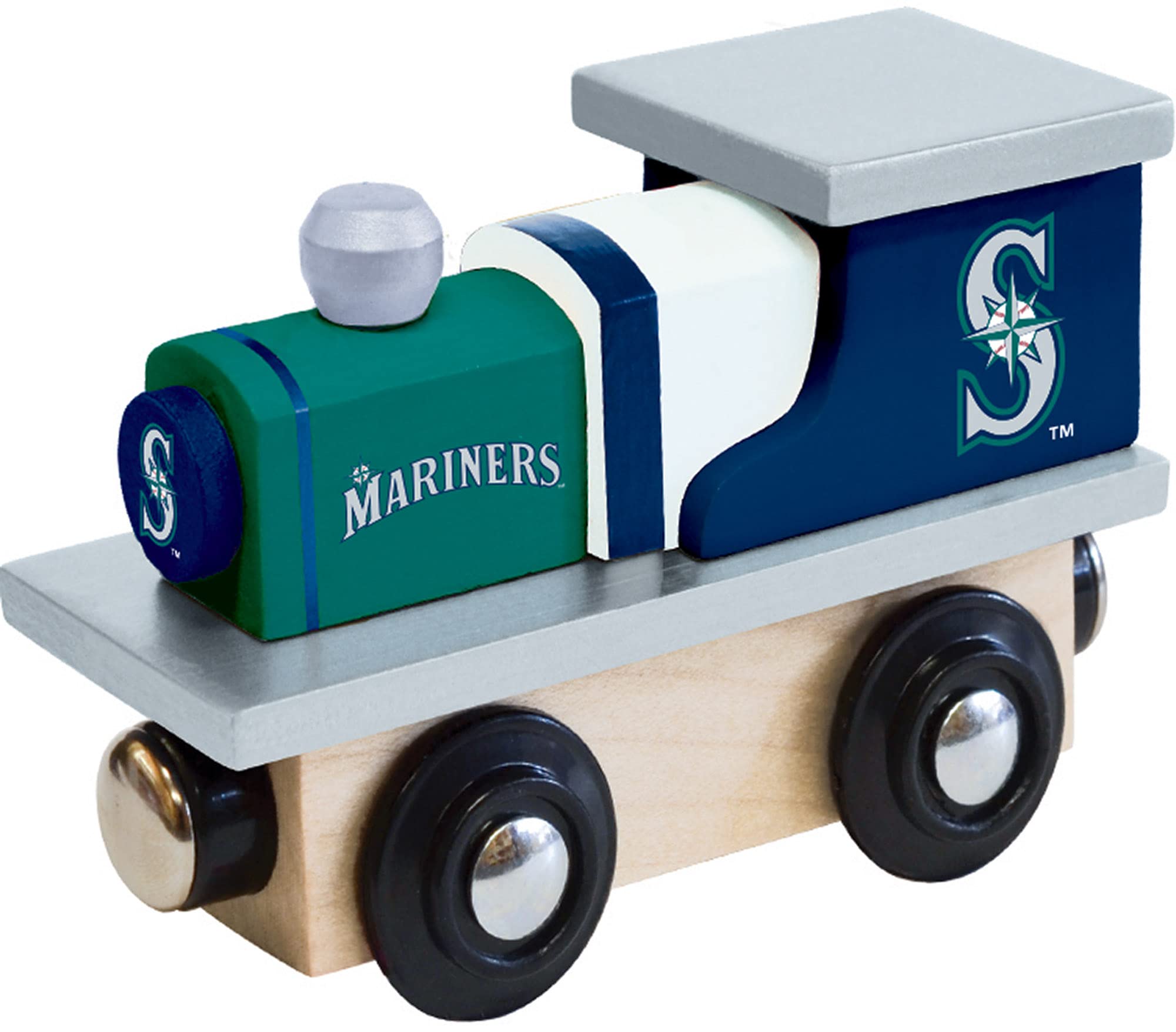 Masterpieces Sem2100: Seattle Mariners Wood Train Engine – Toytooth