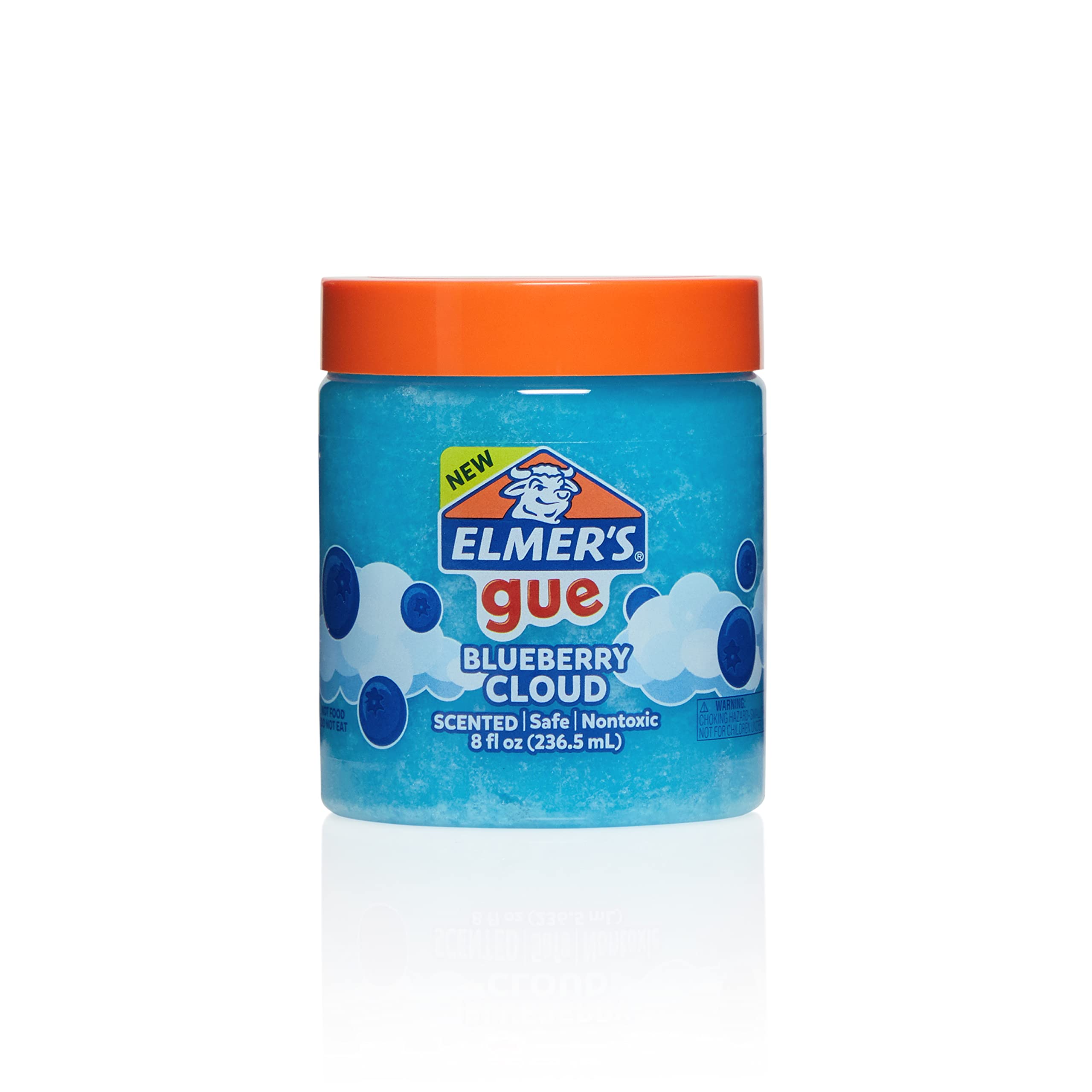 Elmer'S Gue Pre Made Slime, Blueberry Cloud Slime, Scented, 2 Count ...