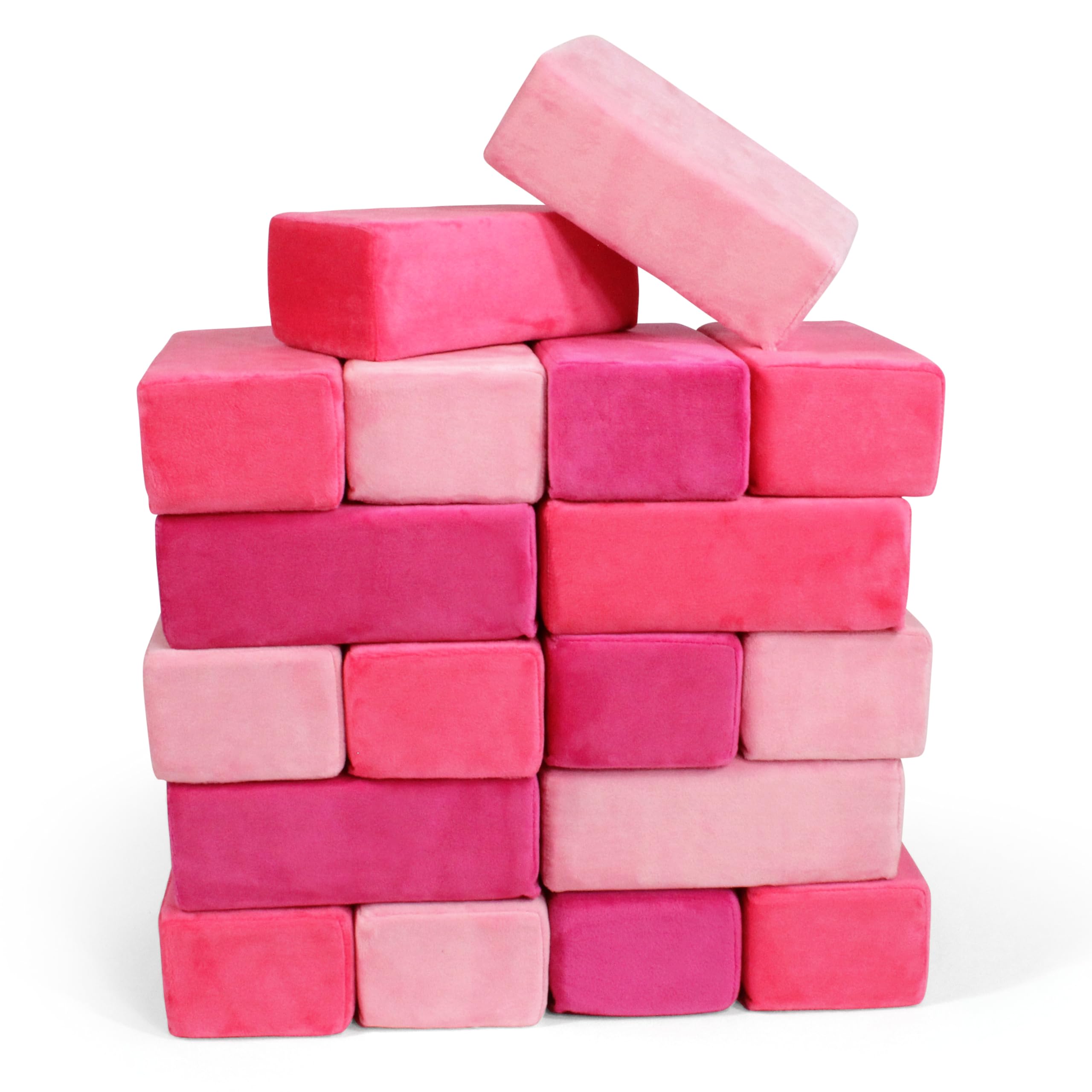 Plush Blocks Plush Building Blocks - Safe Foam, Soft Fabric Cover, Pre ...