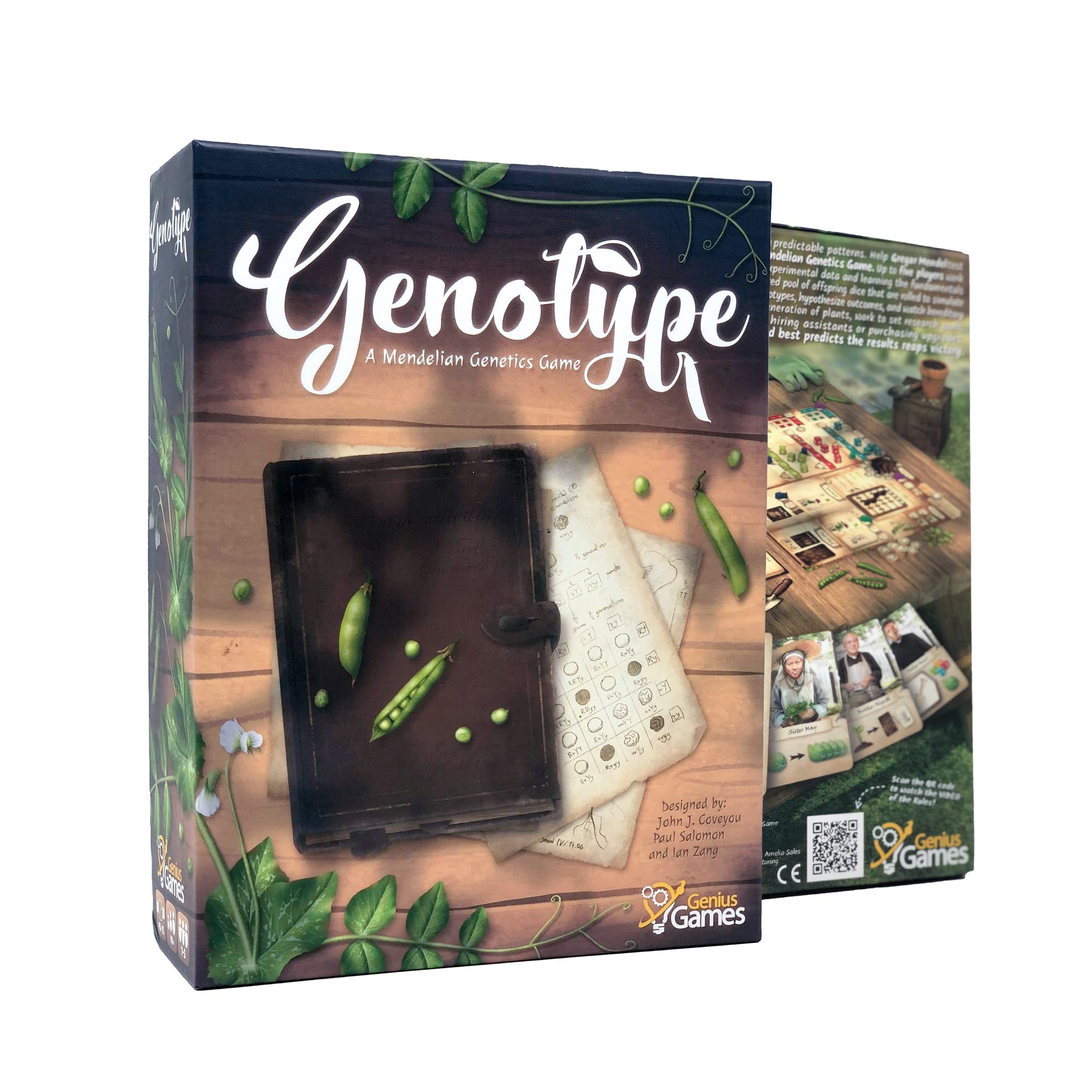 Genotype: Mensa Award Winning Genetics Board Game About Mendel'S Pea P ...