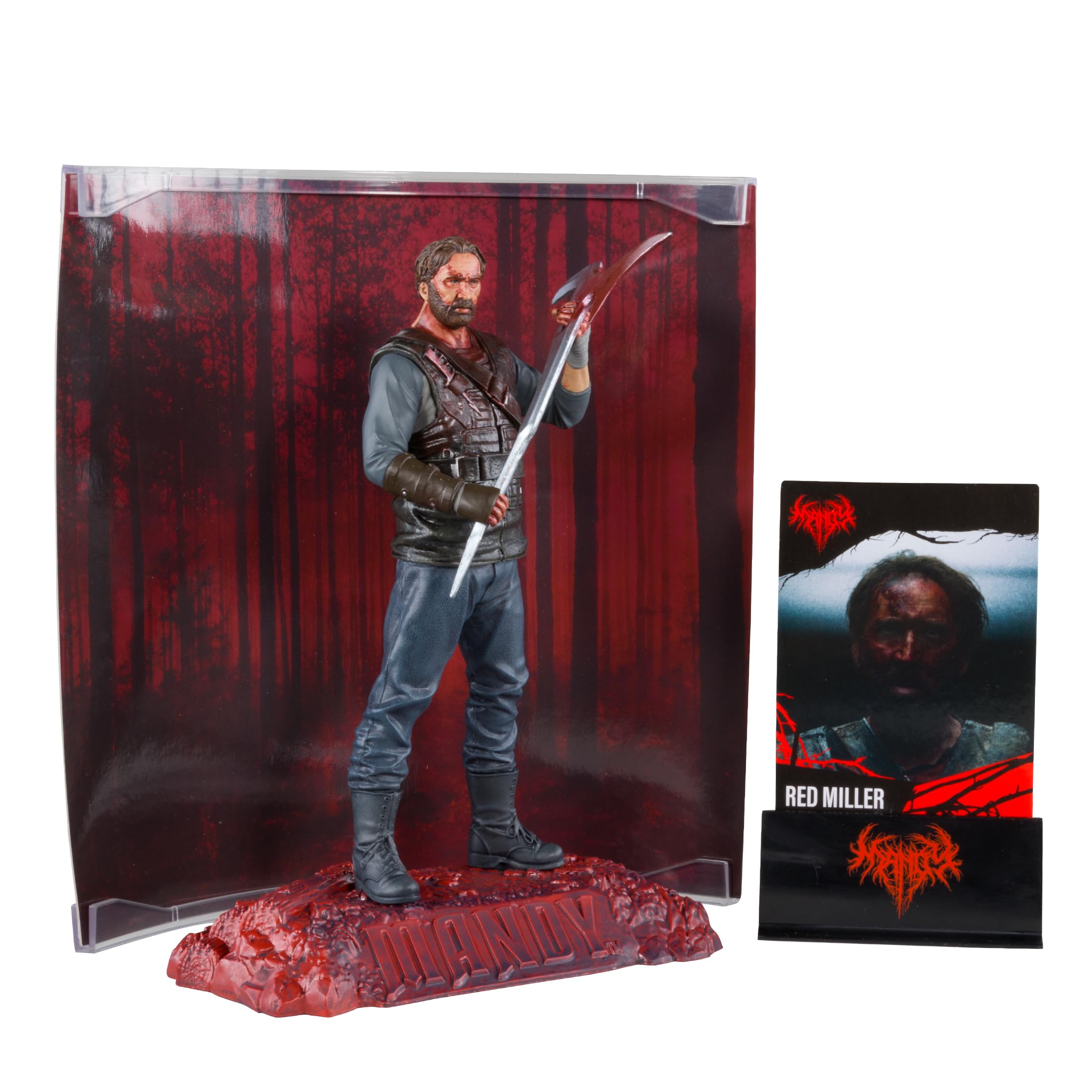 McFarlane Toys - Movie Maniacs, Red Miller (Mandy) 6in Posed Figure ...
