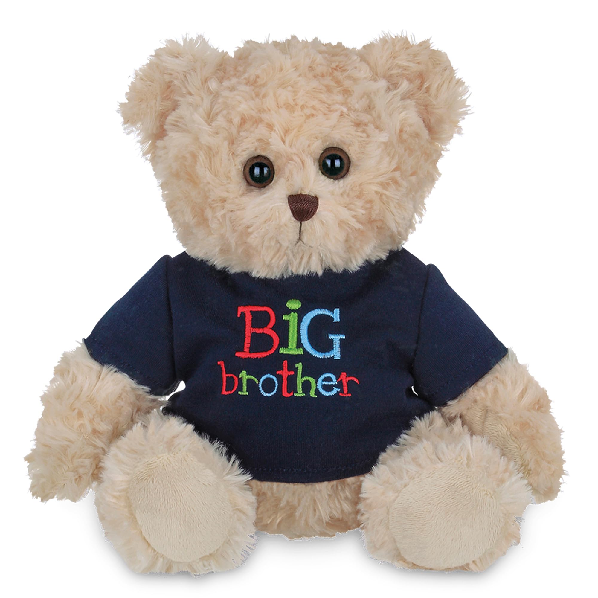 Bearington Big Buddy Teddy Bear, 12 Inch Big Brother Stuffed Animal ...