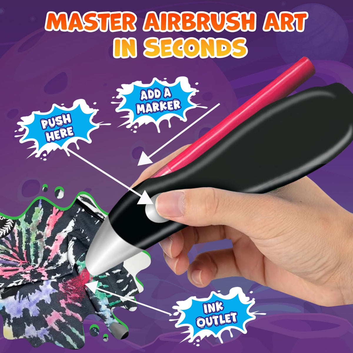 Electric Airbrush Pen, Cordless Rechargeable Electric Airbrush Sprayer ...