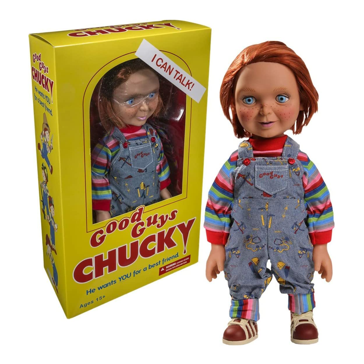 Chucky Ray Mezco Designers Series Mega Scale - Childs Play: Talking ...