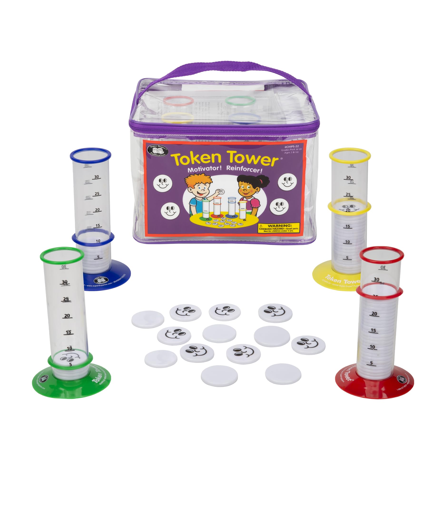 Super Duper Publications | Token Towers Reinforcement Manipulative | E ...