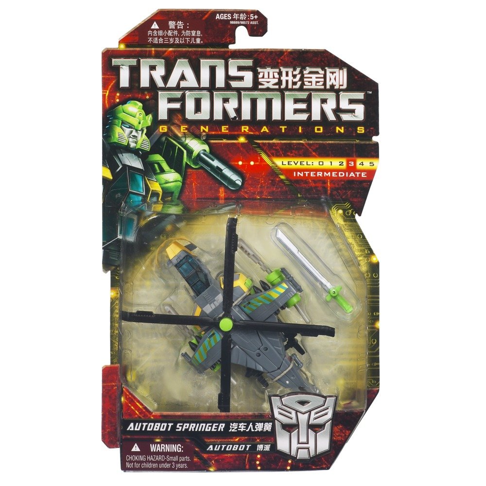Hasbro Transformers Generations Autobot Springer Deluxe Action Figure ...