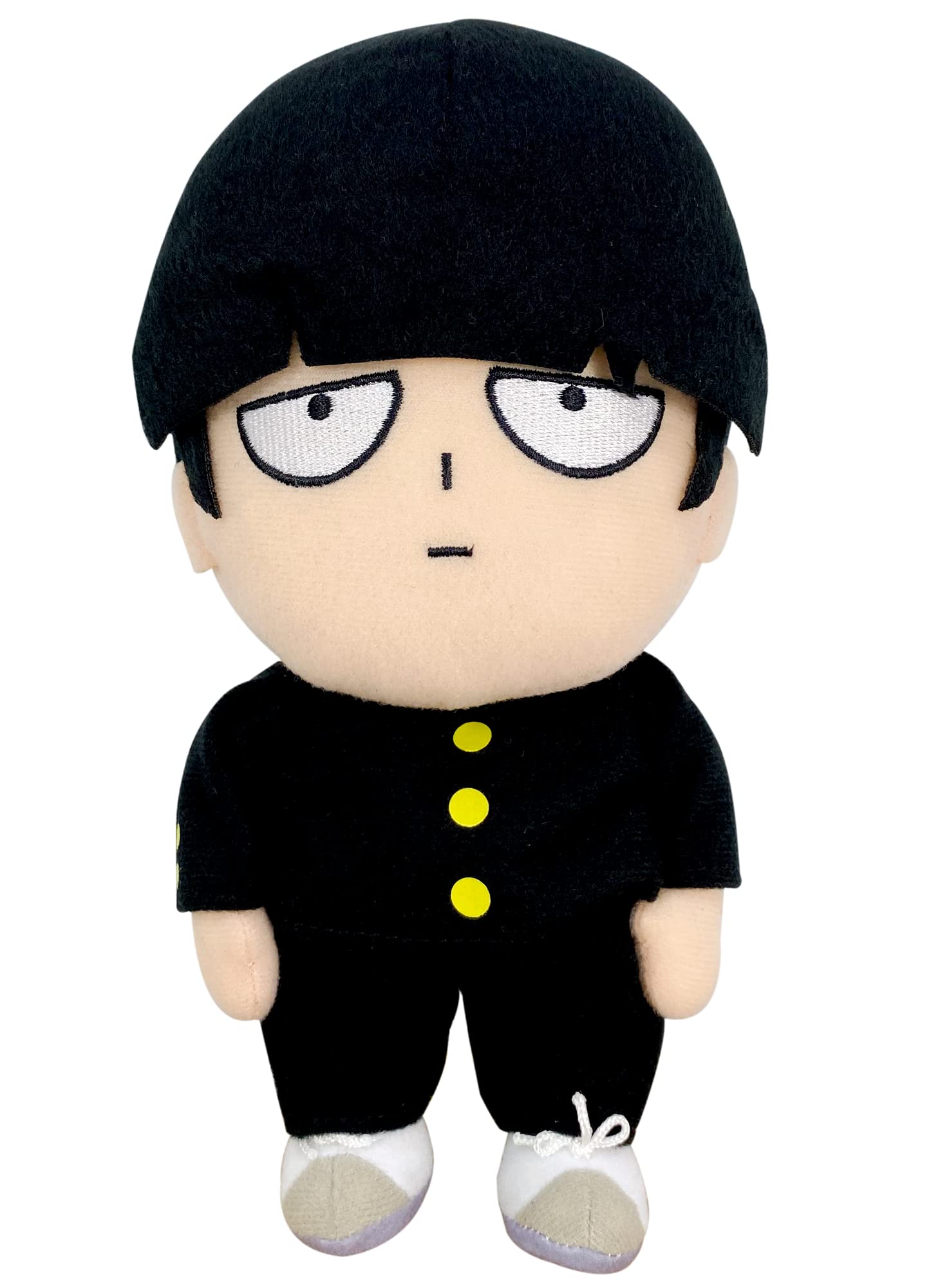 Great Eastern Entertainment Mob Psycho 100 Plush - 8" Black Soft Toy ...