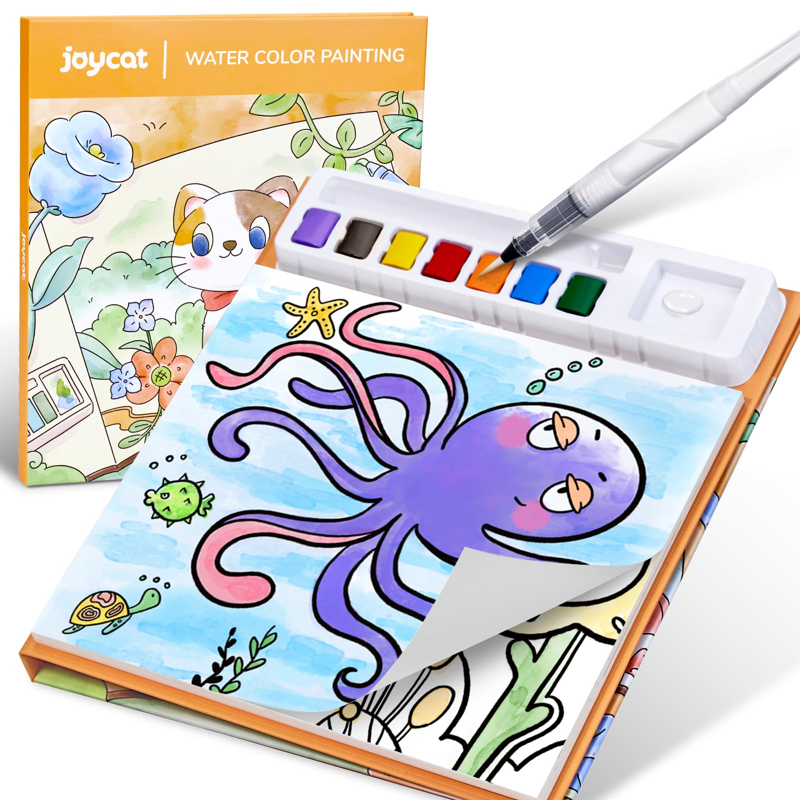 JoyCat Paint with Water Coloring Books for Toddler, Watercolor Painting ...
