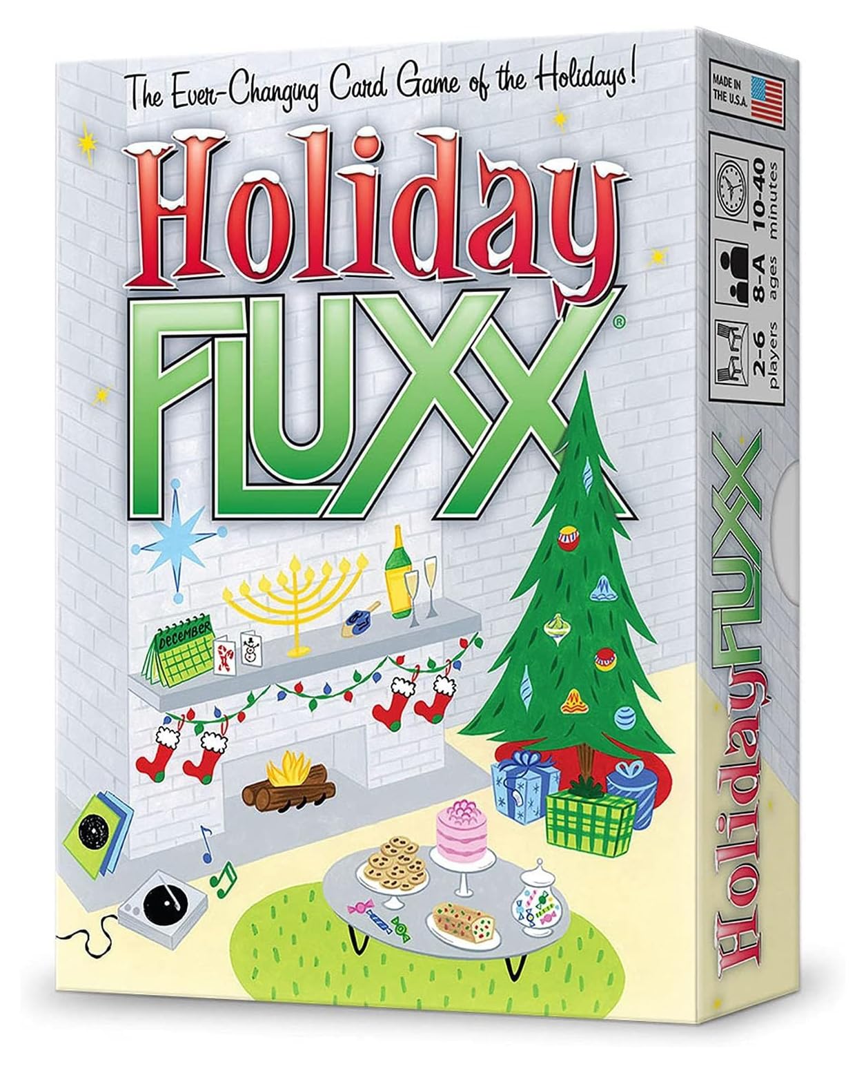 Looney Labs Holiday Fluxx Card Game - Celebrate Holidays With 2-6 ...