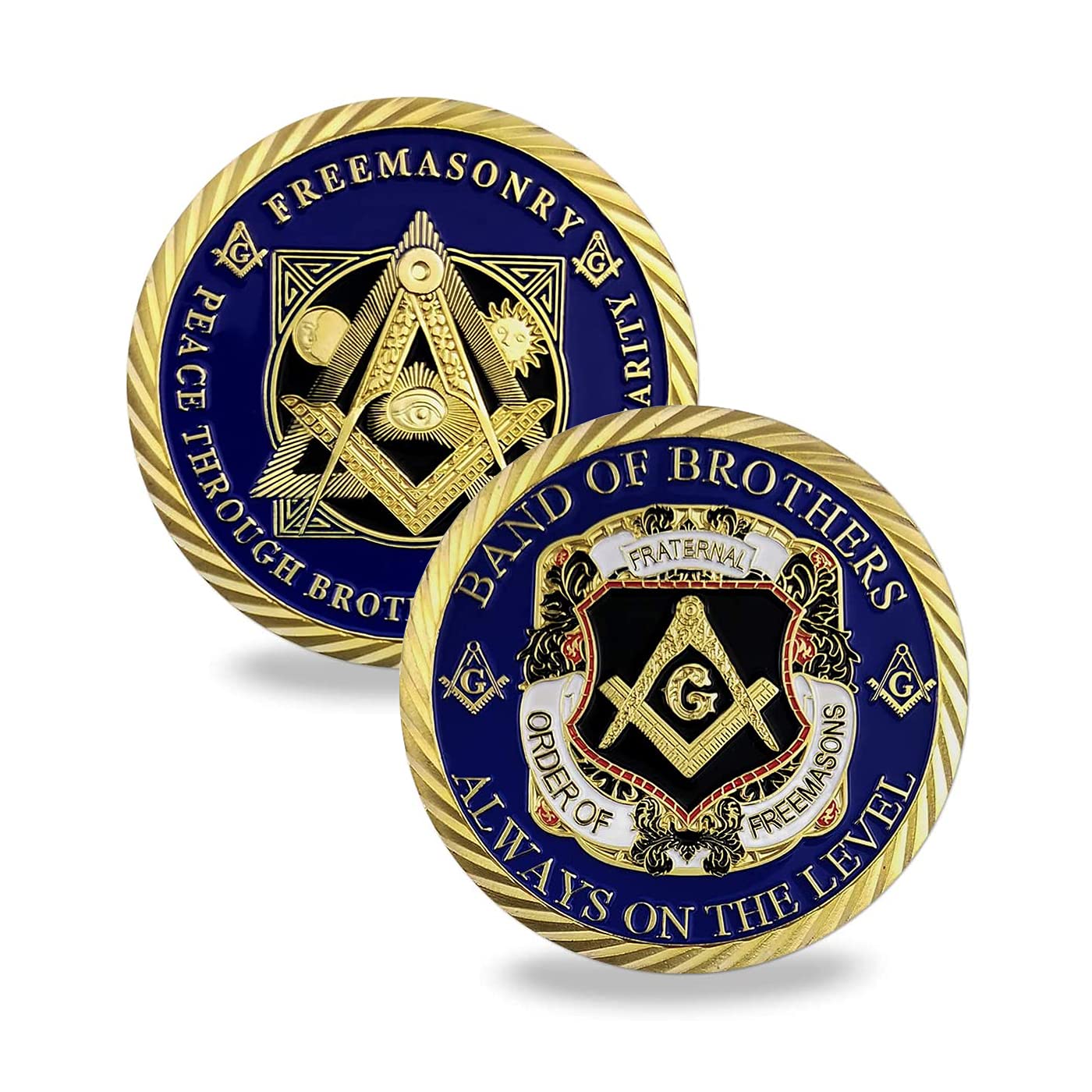 Glamtune Masonic Challenge Coin Master Mason Freemasonry Brotherhood C ...