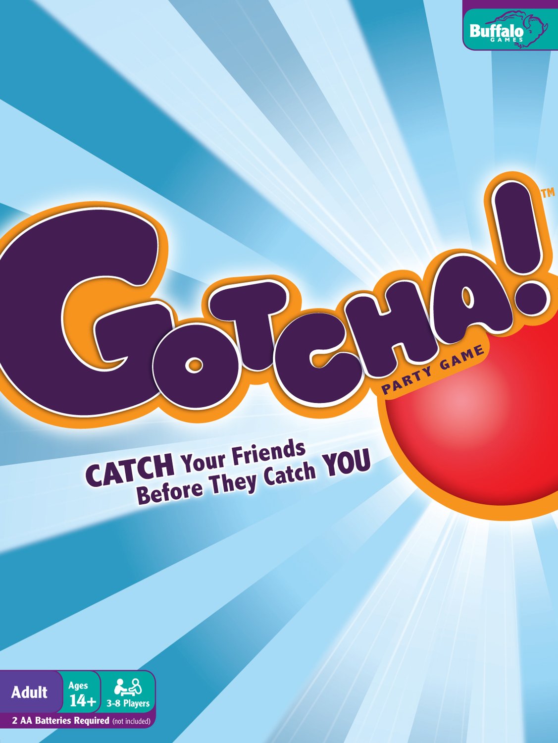 Gotcha! Board Game By Buffalo Games Catch Your Friends Before They ...
